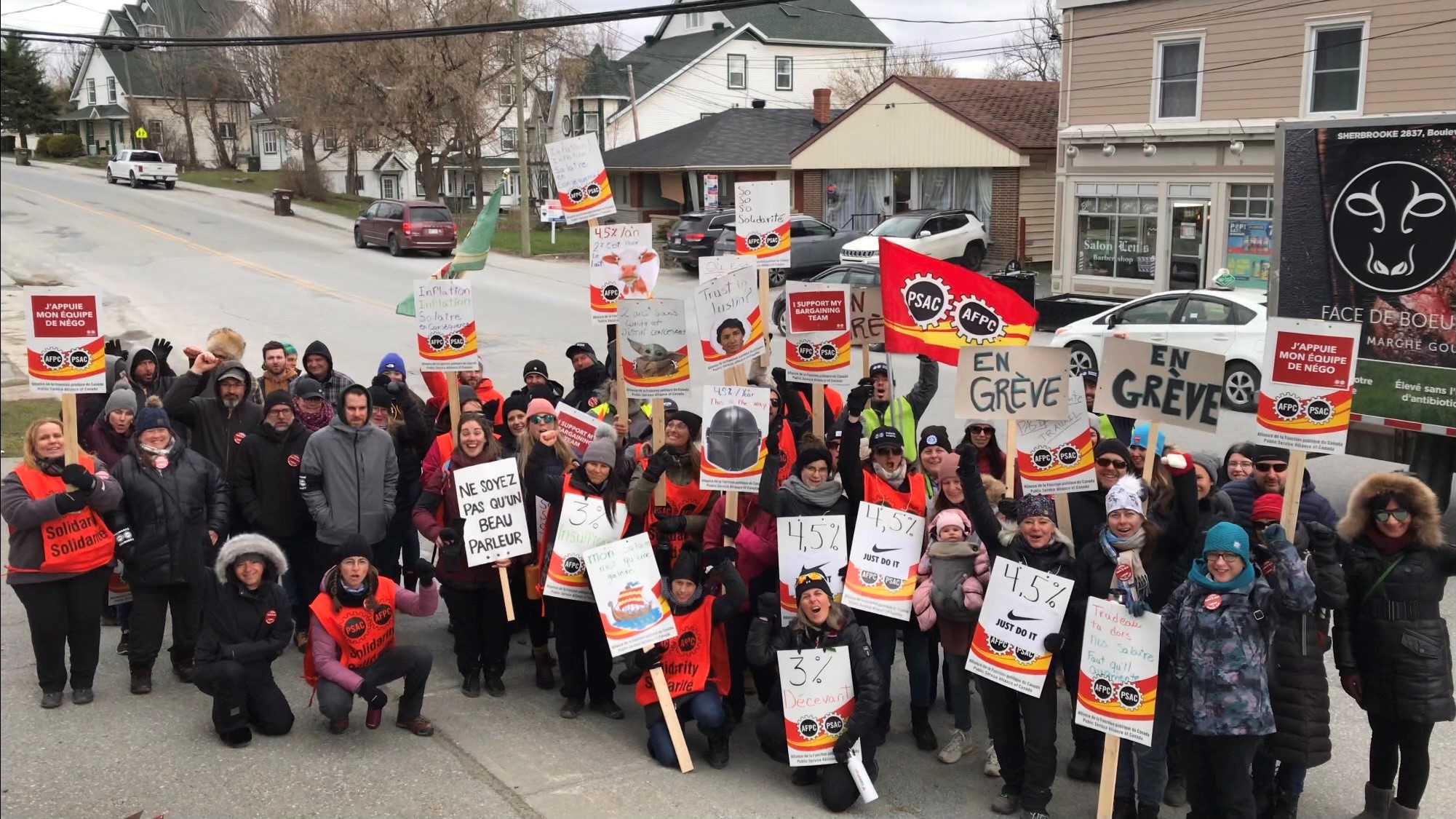 Treasury Board strike, day 3: Strike efforts continue across the ...